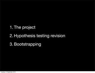 09 bootstrapping | PDF