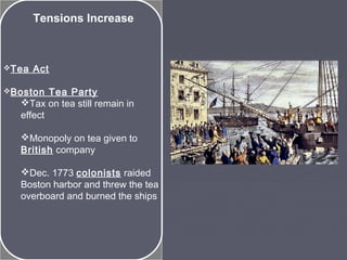 Causes of the American Revolution | PPT