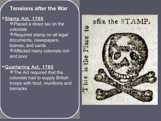Causes of the American Revolution | PPT