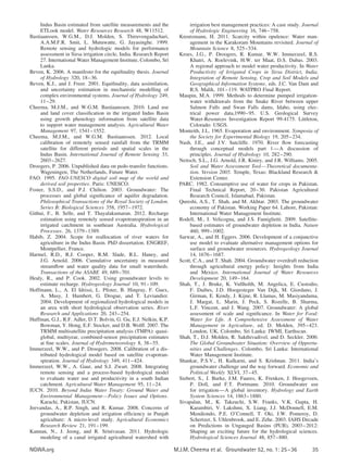 Groundwater for the Indus basin water resources | PDF