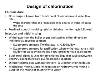 09 chlorination | PPTX