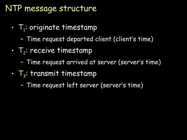 Clock Synchronization (Distributed computing) | PPT