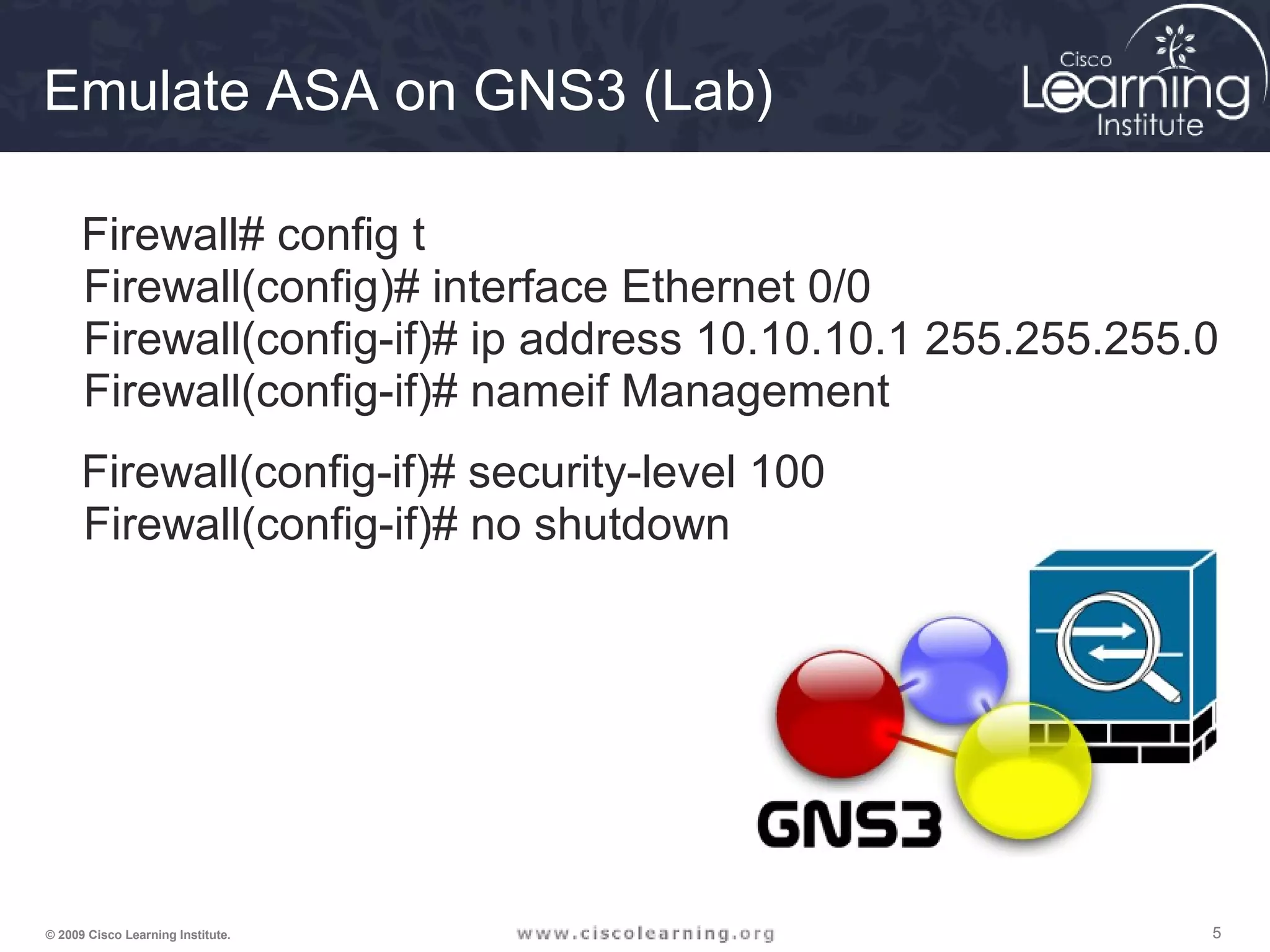 CCNA Security 010-configuring cisco asa | PPT