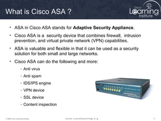 CCNA Security 010-configuring cisco asa | PPT