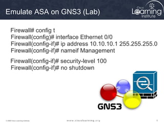 CCNA Security 010-configuring cisco asa | PPT