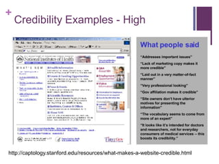 COMPISSUES08 - Credibility of Technology | PPTX | Internet for ...