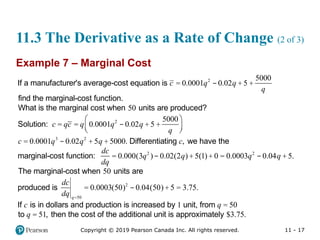 Differentiation Business Mathematics ppt | PPT