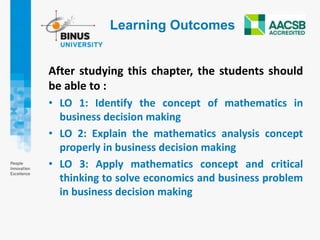 Differentiation Business Mathematics ppt | PPTX