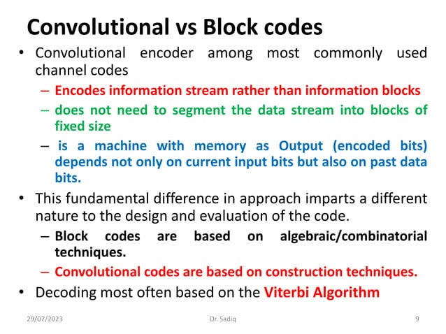 09-Digital Communication_Channel_Coding.pptx | Programming Languages | Computing