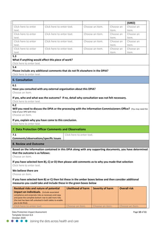 DPIA-Data Protection Impact Assessment for Companies | PDF