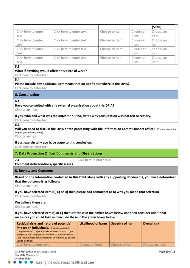 DPIA-Data Protection Impact Assessment for Companies | PDF