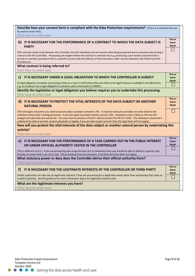 DPIA-Data Protection Impact Assessment for Companies | PDF