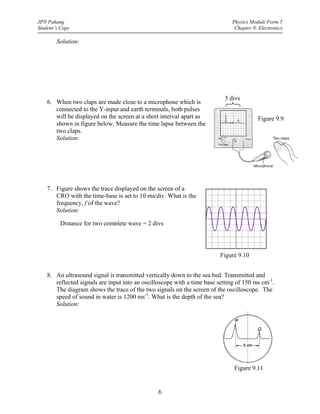 SPM PHYSICS FORM 5 electronics | PDF