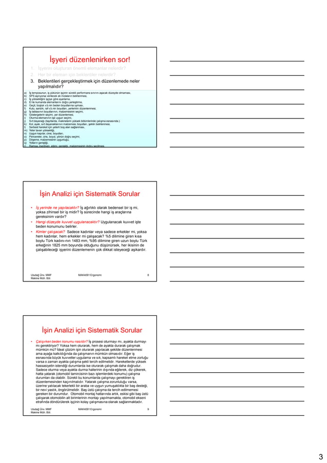 09 ergonomikisyeri duzenleme | PDF