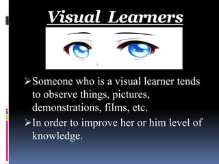 Learning Style | PPTX | Education