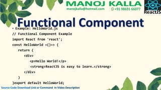 what is functional component | PPT