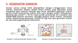 Dasar Konversi Energi Listrik Generator-Sinkron | PPTX