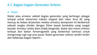 Dasar Konversi Energi Listrik Generator-Sinkron | PPTX
