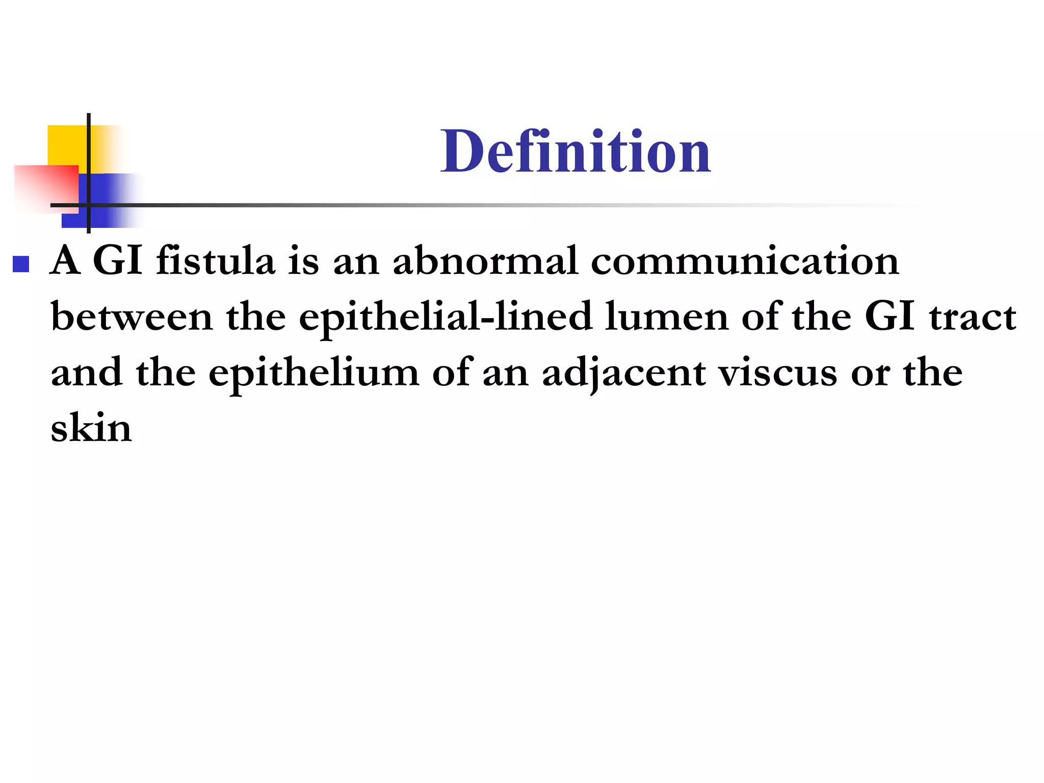 GI FISTULA.ppt