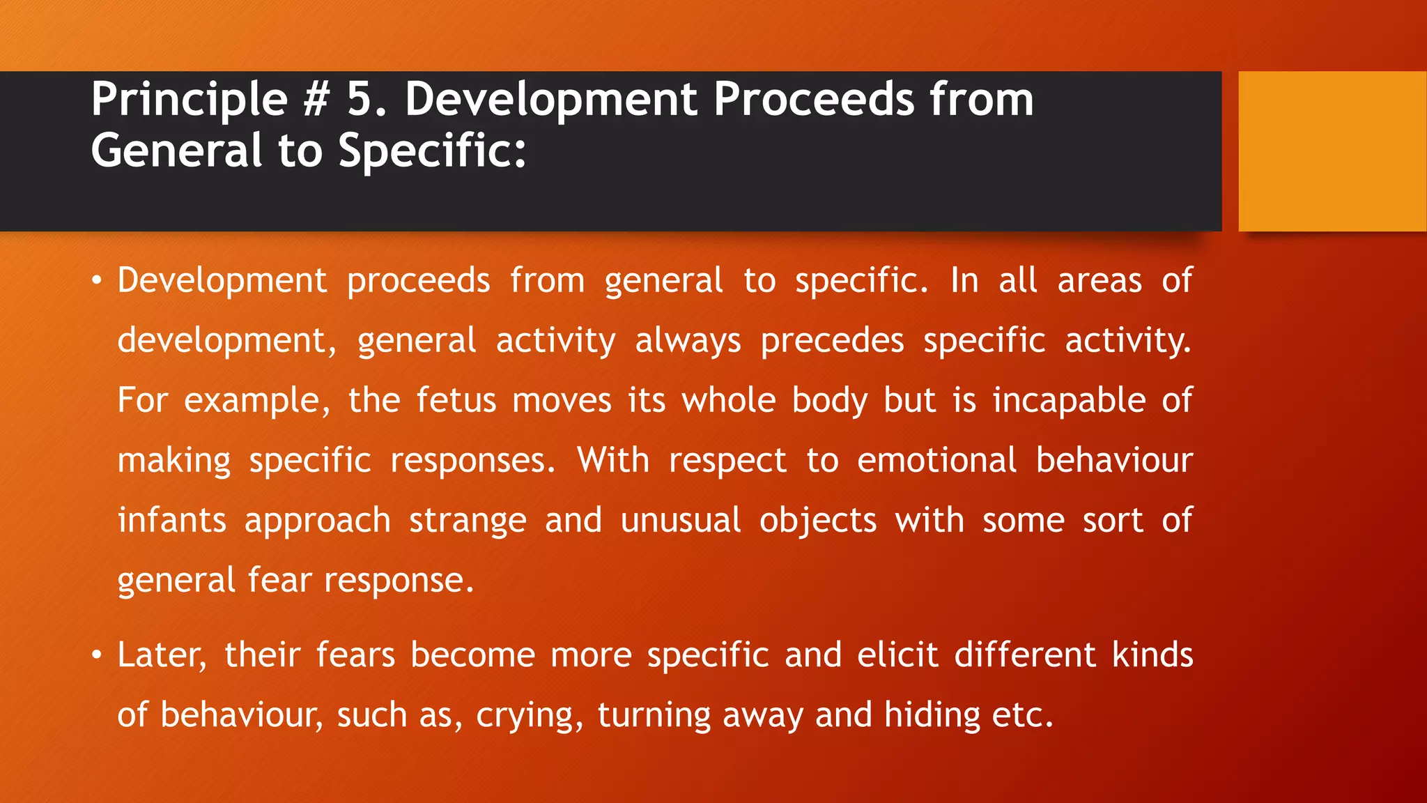 Principles of Human Development | PPTX