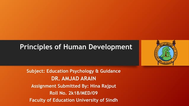 Principles of Human Development | PPTX