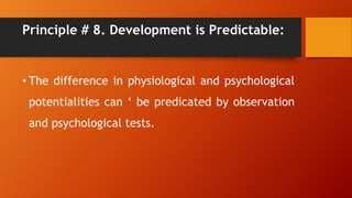 Principles of Human Development | PPTX
