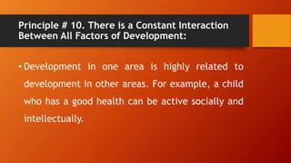 Principles of Human Development | PPTX