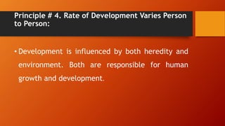 Principles of Human Development | PPTX