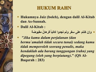 07 HUKUM RAHN (GADAI) | PPSX