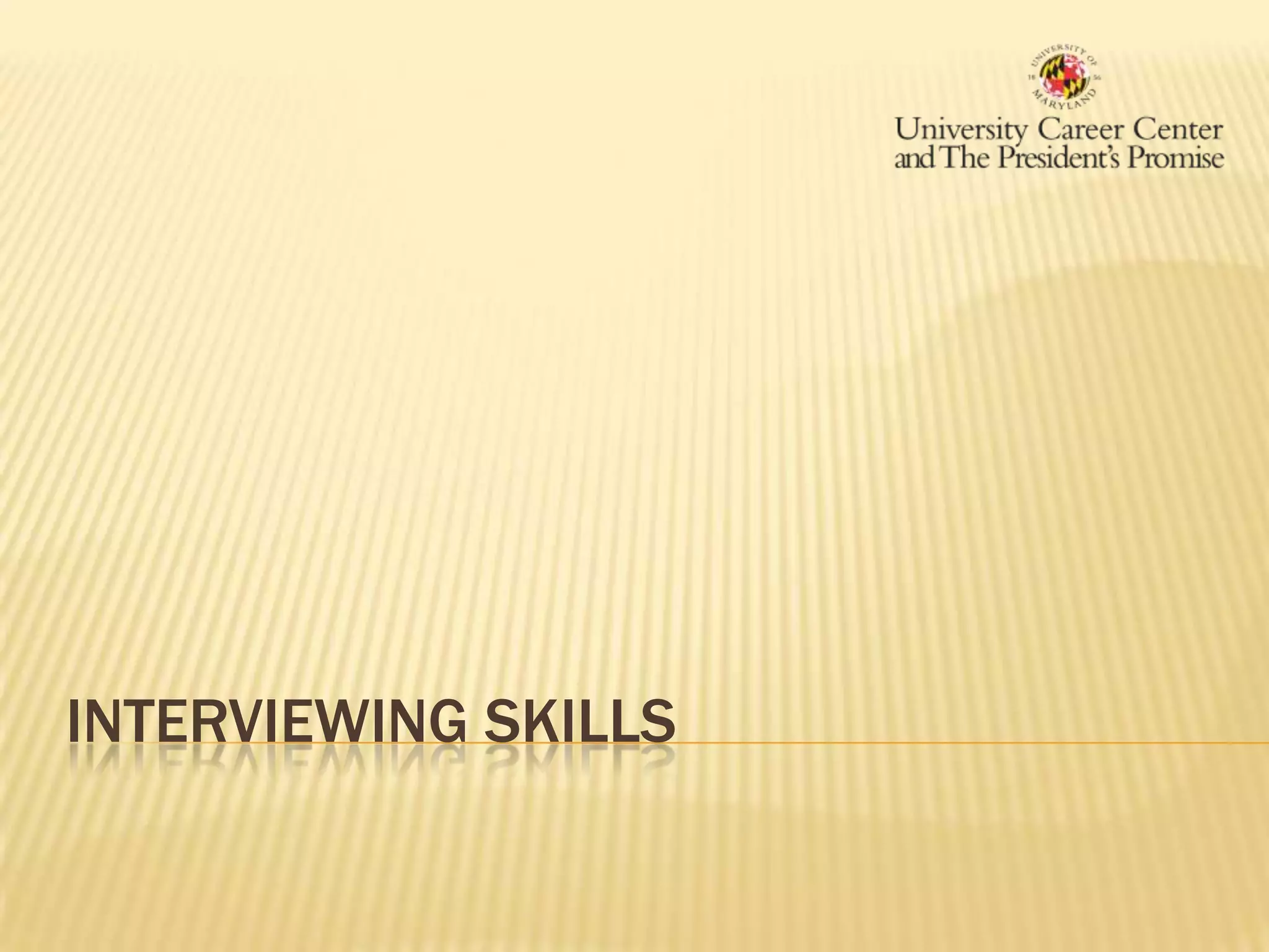 Interviewing Skills | PPT