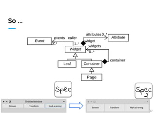 Switching of GUI Framework: The case from Spec to Spec2 | PDF