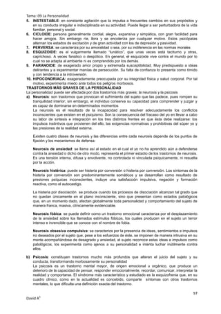 09. La personalidad | PDF