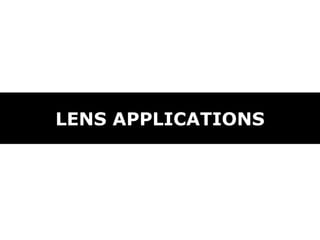 09 lens applications | PPT