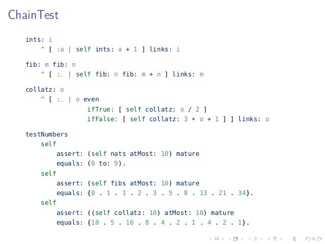 Relational Programming in Smalltalk