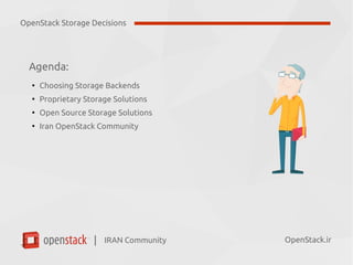 Mastering OpenStack - Episode 09 - Storage Decisions | PPT