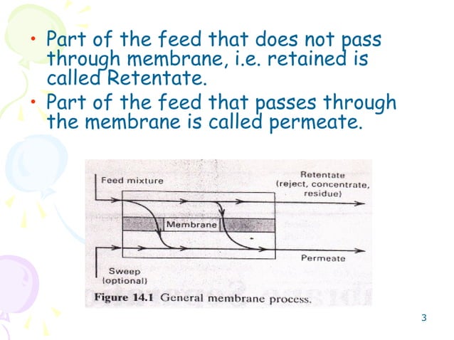 Membrane Separation Processes | PPT | Chemistry | Science