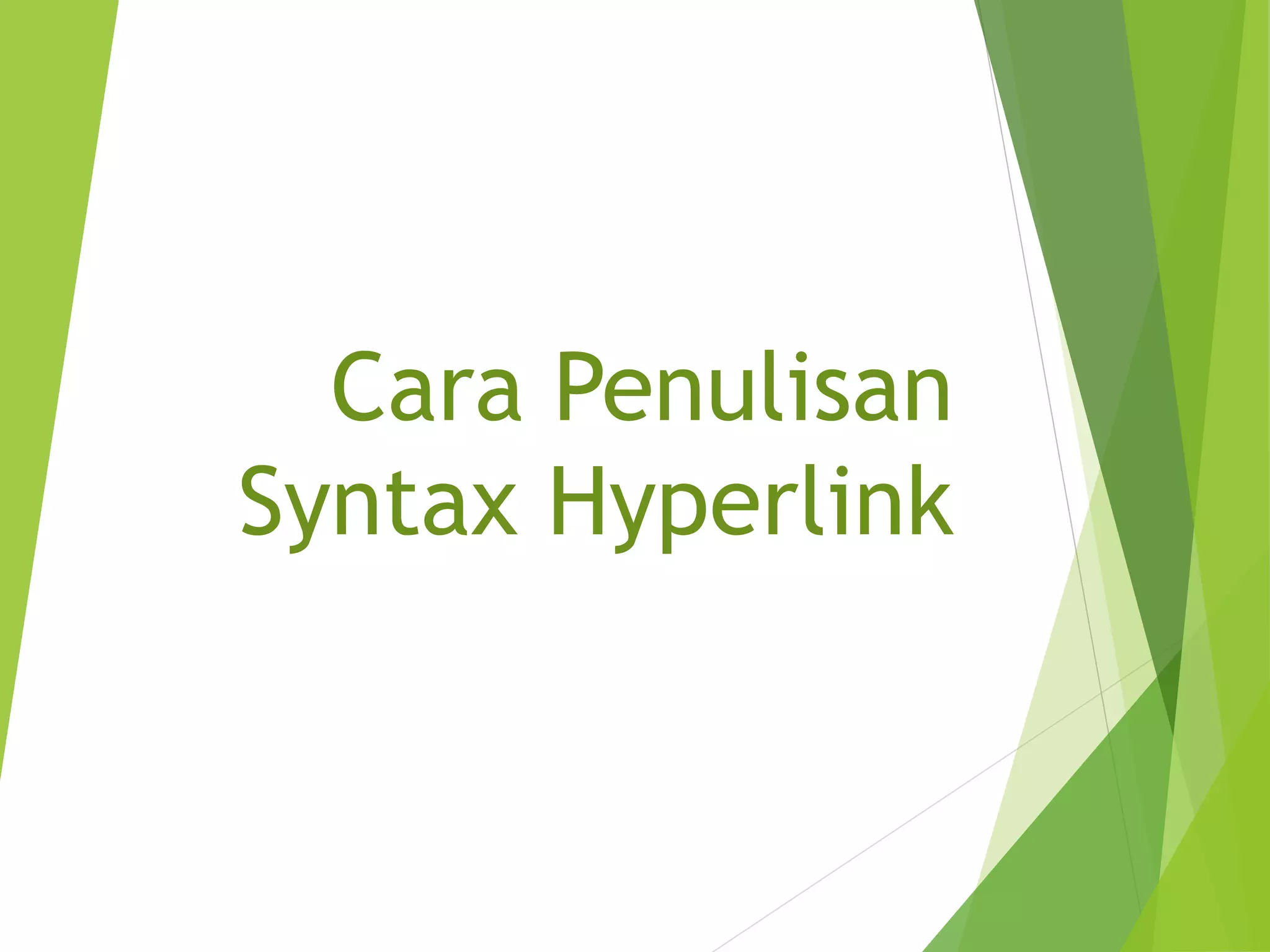 09 membuat hyperlink | PPTX