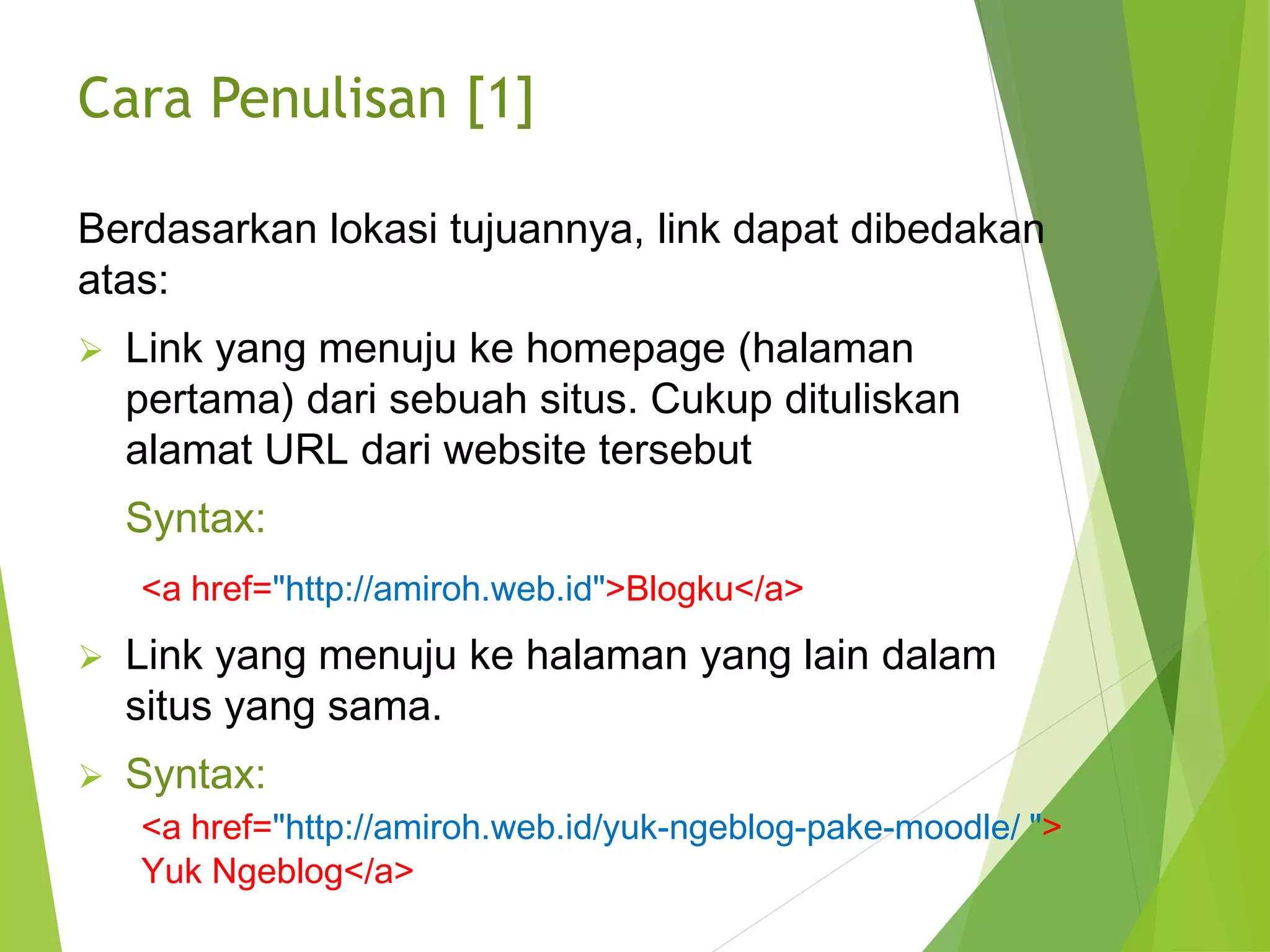 09 membuat hyperlink | PPTX