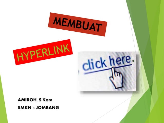 09 membuat hyperlink | PPTX
