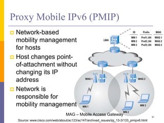 Mobile IP | PPTX | Computer Networking | Computing
