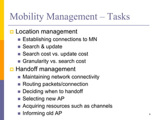 Mobile IP | PPTX | Computer Networking | Computing