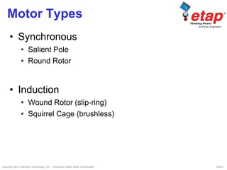 ETAP - 09 motor-acceleration | PDF