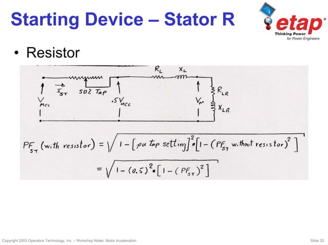 ETAP - 09 motor-acceleration | PDF | Automotive