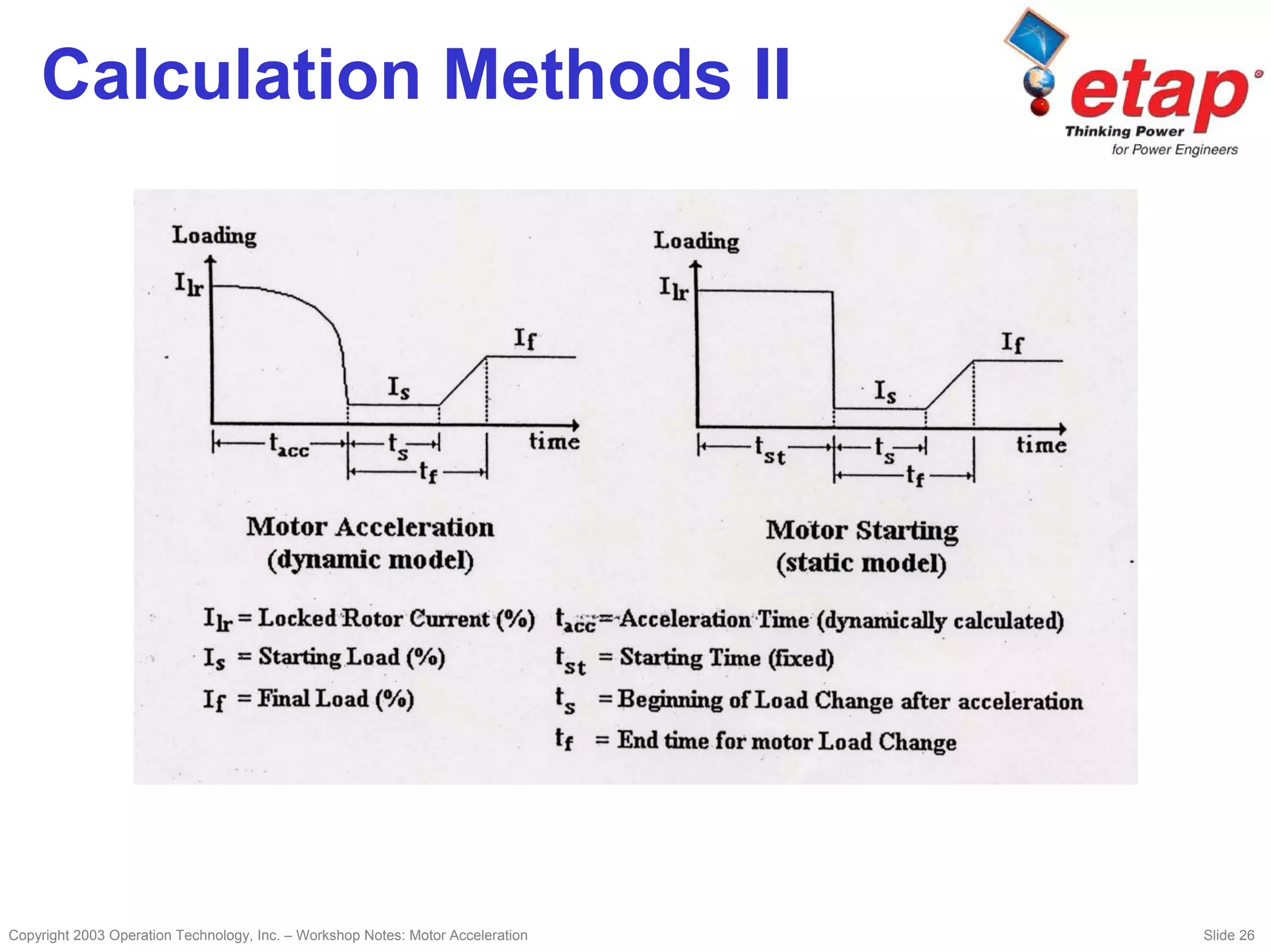 ETAP - 09 motor acceleration | PDF