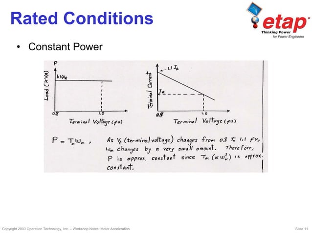 ETAP - 09 motor acceleration | PDF