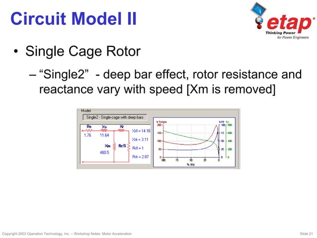 ETAP - 09 motor acceleration | PDF