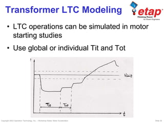 ETAP - 09 motor acceleration | PDF