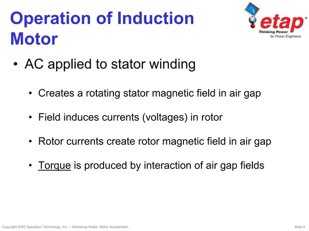 ETAP - 09 motor acceleration | PDF