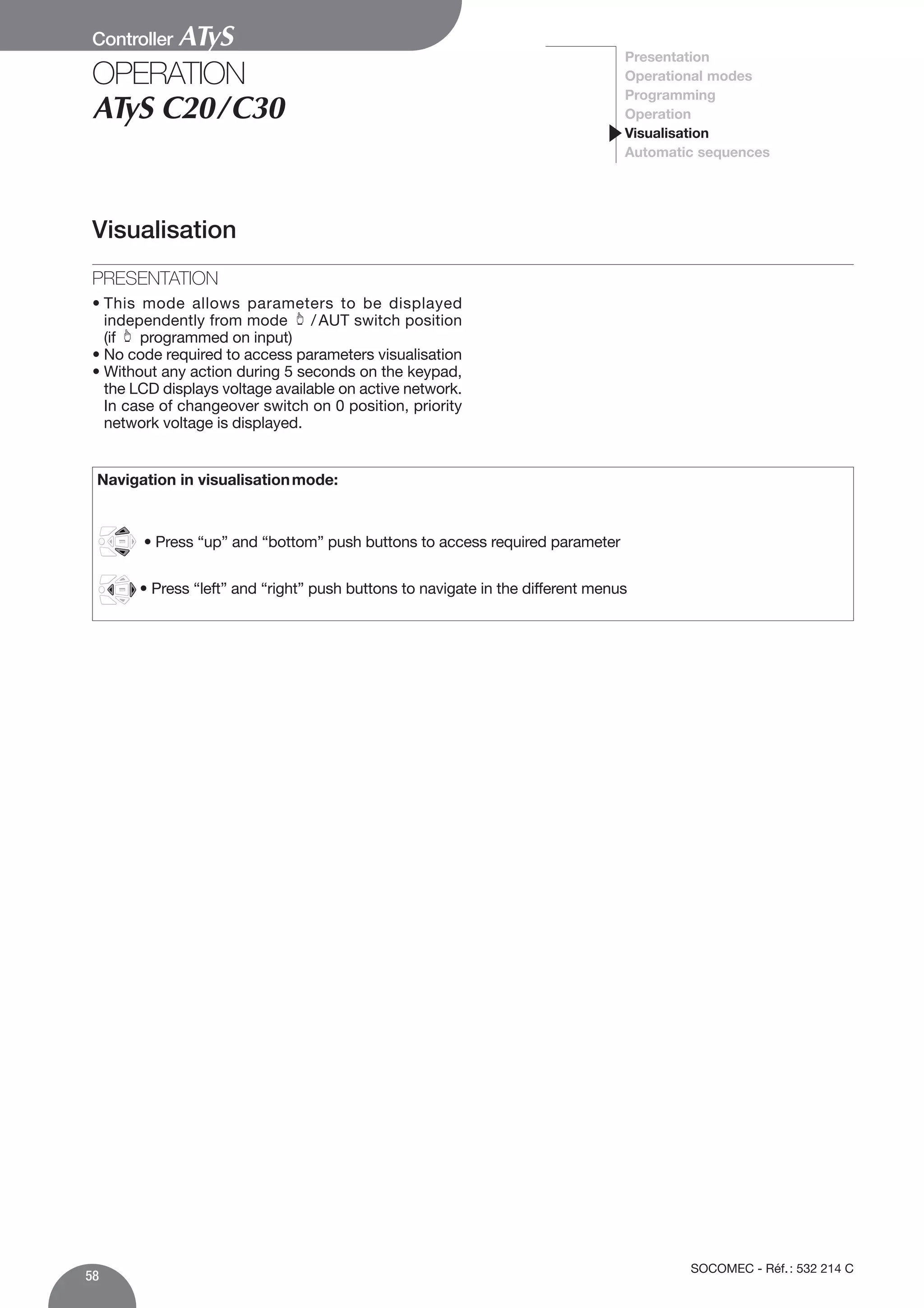 09. operating instruction c20 c30 | PDF