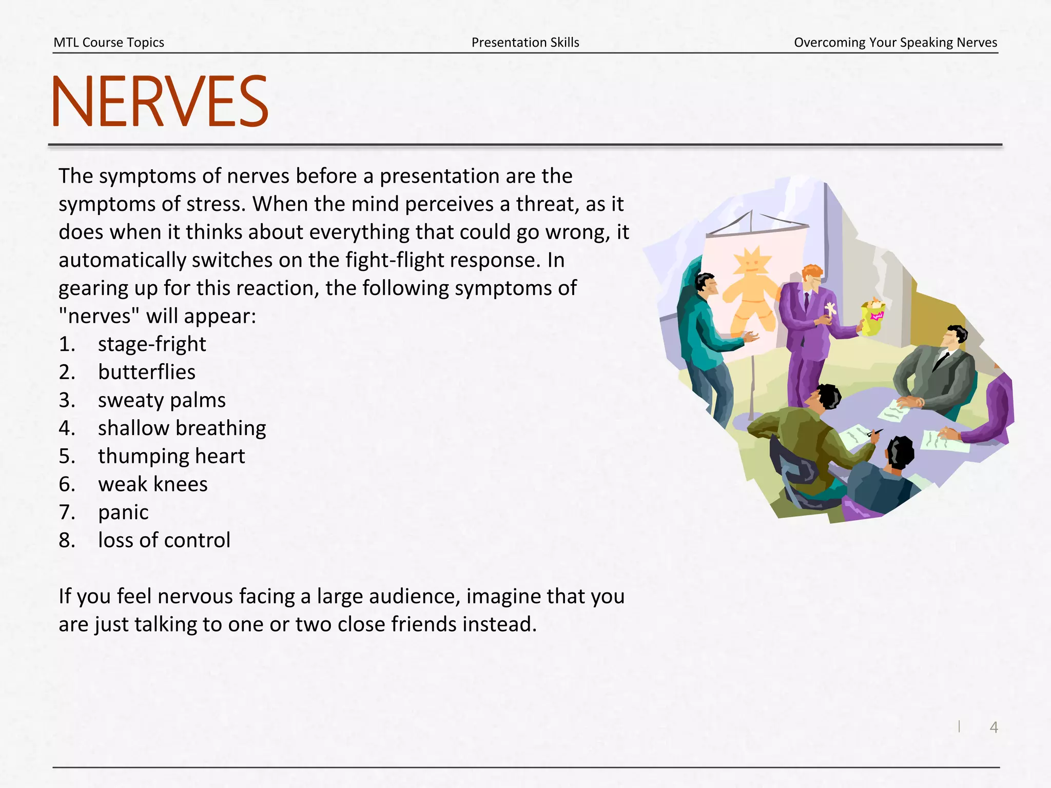 Overcoming Your Speaking Nerves | PPT